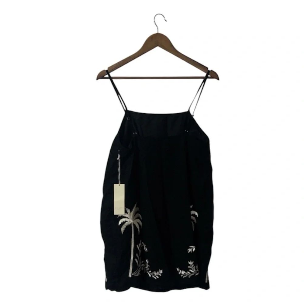 Calypso St. Barth | Dresses | New Calypso St Barth Black Linen Mini ...